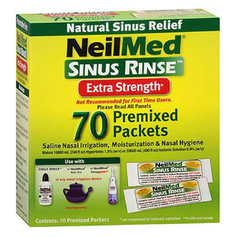 Promo Neilmed Sinus Rinse Extra Strength, 70 Packets Diskon 25% di ...