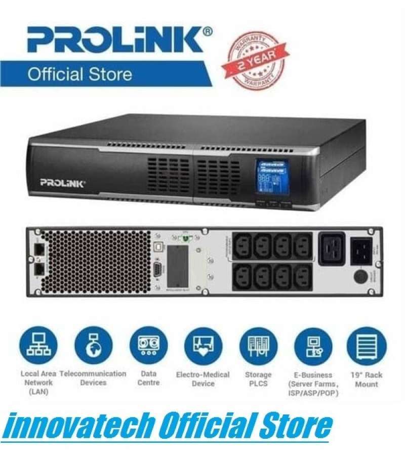 Promo PROLINK PRO802ERS UPS 2000VA ONLINE RACKMOUNT Diskon 23% di ...