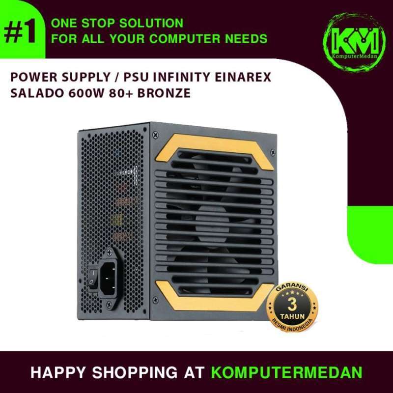 Jual Power Supply / Psu Infinity Einarex Salado 600w 80+ Bronze Di Seller Komputermedan ...
