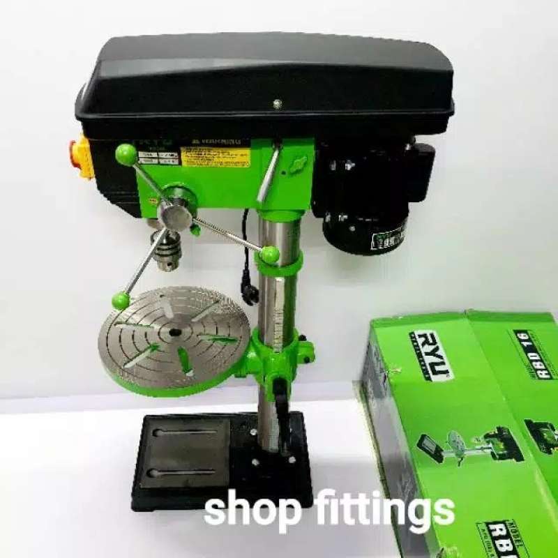 Promo Mesin Bor Duduk 16 Mm Chuck Electric Bench Drill Press Variable ...