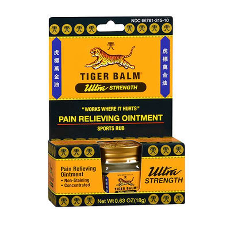 Promo Tiger Balm Ultra Strength Pain Relieving Ointment, Count of 1 ...