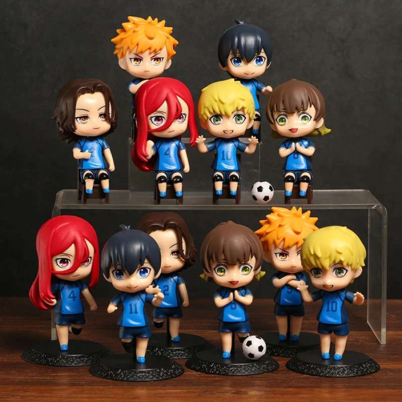 Promo Blue Lock Action Figure Set 6 Team Z Anime Bluelock Diskon 23% di ...