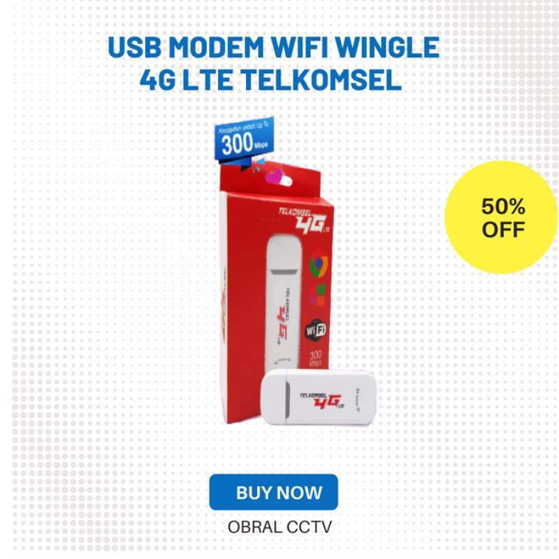 Promo USB Modem Wifi Wingle 4G LTE Telkomsel Colok Powerbank Langsung ...
