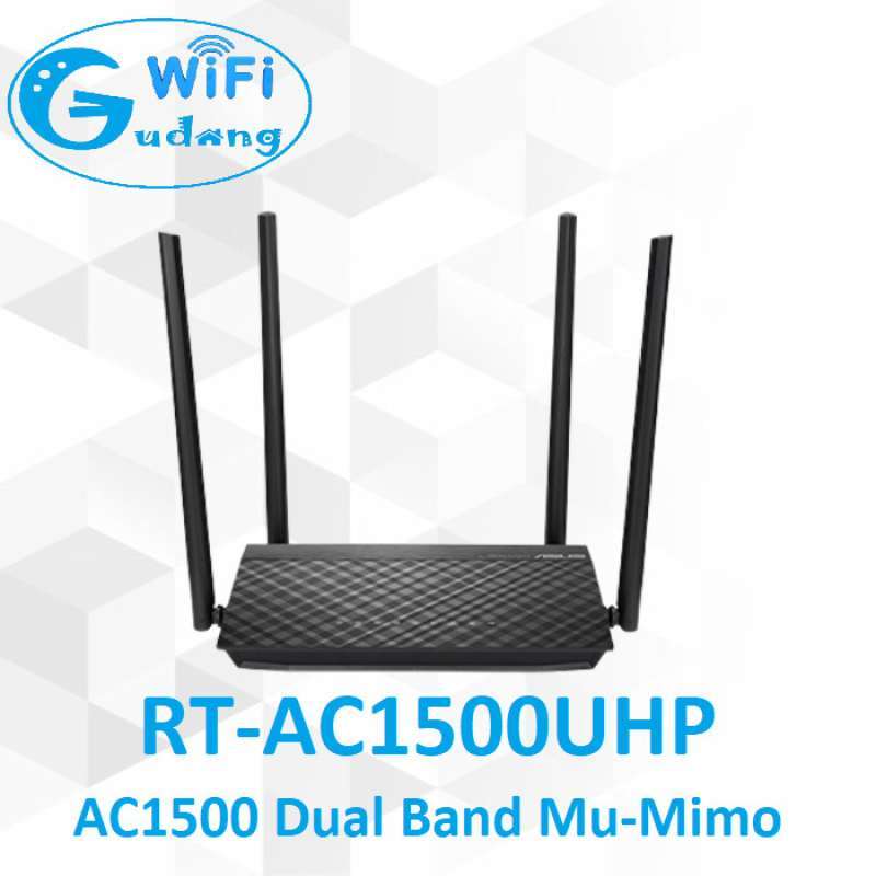 Promo RT-AC1500UHP Dual Band AC1500 High Power WiFi Router with MU-MIMO ...