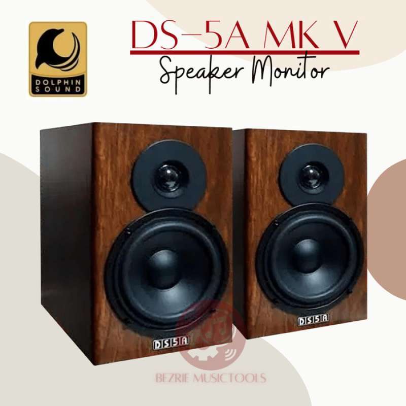 Promo Dolphin Sound DS5A DS-5A MK5 Speaker Monitor Flat Speaker ...