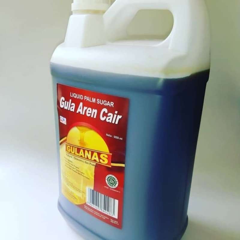 Jual Gulanas Gula Aren Cair 5 Liter Kemasan Jerigen Produk Asli ...