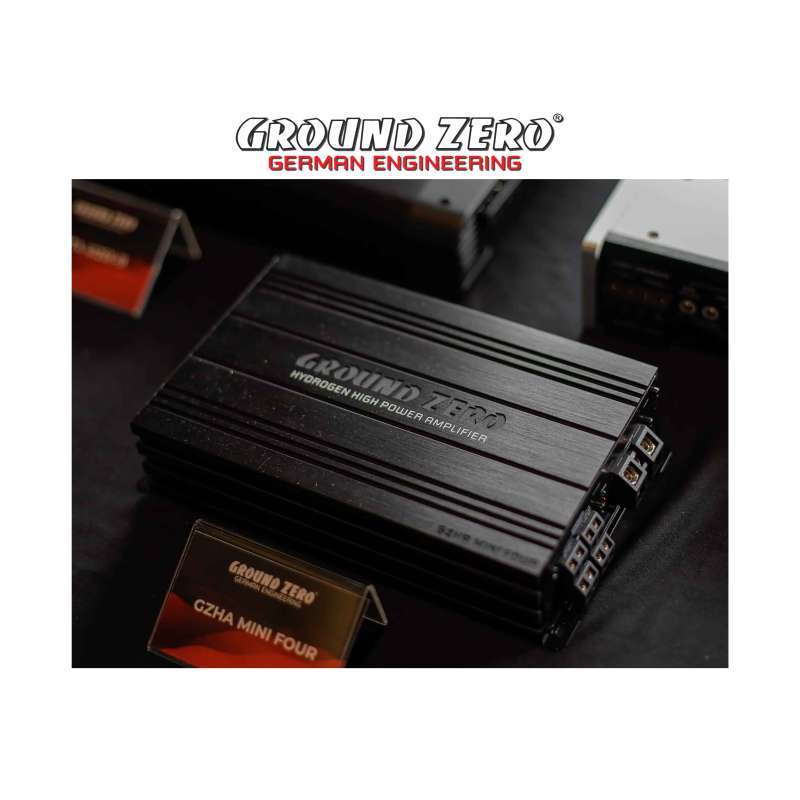 Jual Ground Zero GZHA Mini FourPower Amplifier Mobil 4-Channel Digital ...
