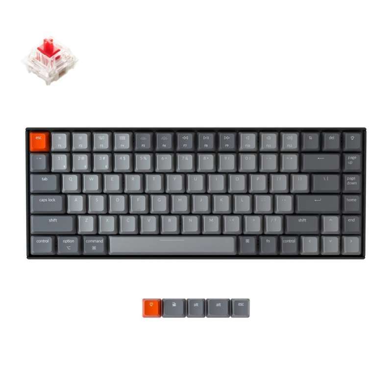Jual Keychron K2 ver 2 Hot-Swappable WHITE Backlight PLASTIC Dark ...