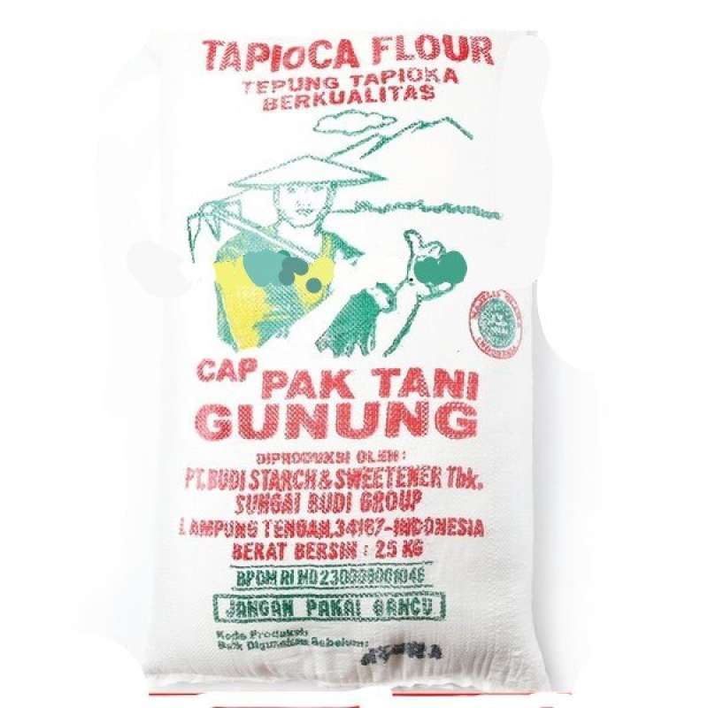 Jual TEPUNG TAPIOKA TANI 25 kg/BAL di Seller Frozen Food Mama Eping ...
