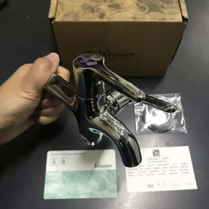 Jual Kran Cabang Wasser TLX 020/Kran Shower/Kran Mesin Cuci/Kran Kamar mand - Multivariasi ...