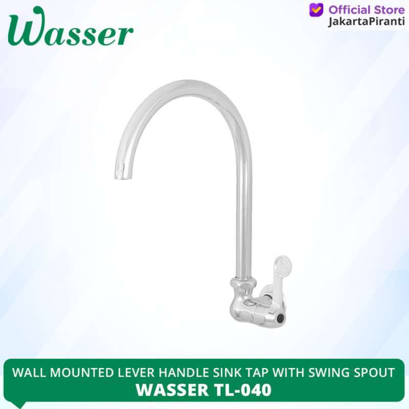 Promo Kran Air Wastafel Angsa Wasser TL-040 - Kran Tembok Diskon 23% di ...