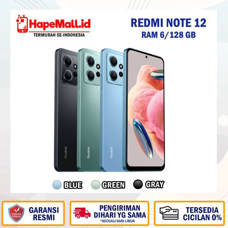 Jual Redmi Note 12 8 128 Gold Spesifikasi Original, Murah & Diskon ...