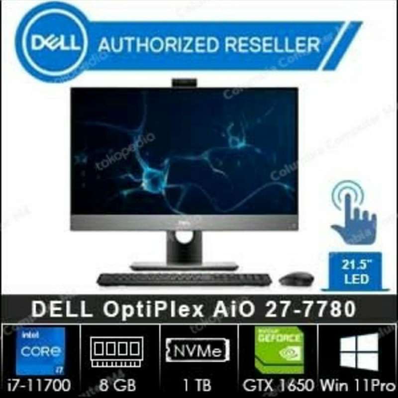 Promo Dell Optiplex Aio 27-7780 I7-10700/16gb/ssd 1tb/gtx 1650 4gb/ W11 ...