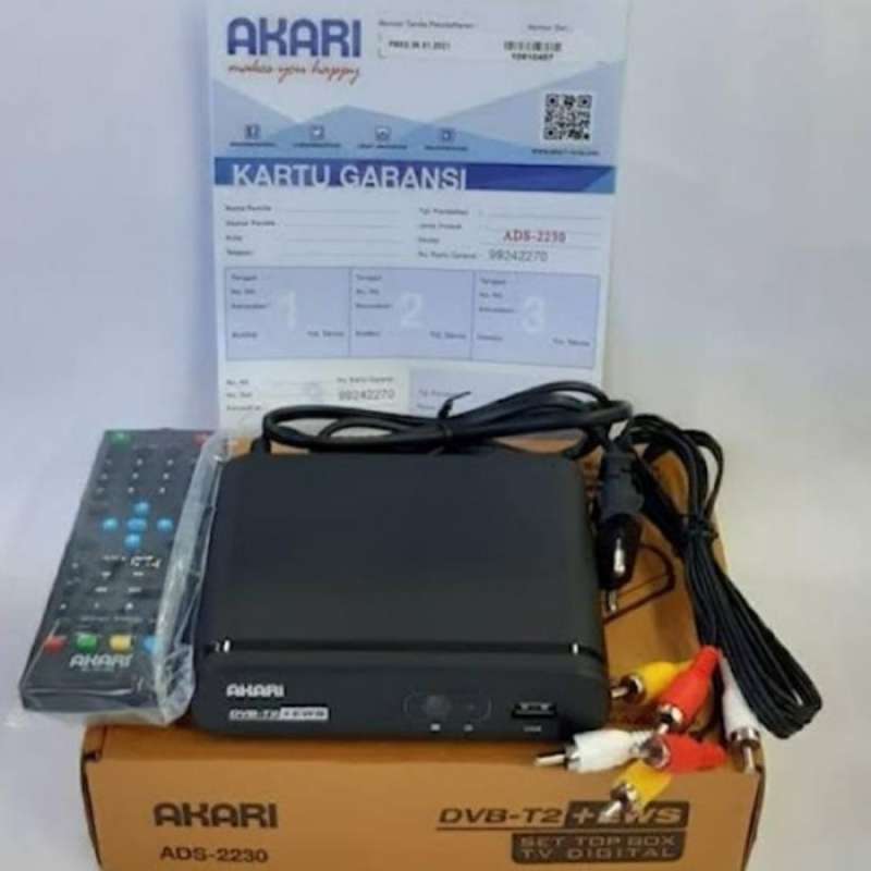 Promo ADA AKARI - SET TOP BOX TV DIGITAL ADS 2230 DVB-T2+EWS ADS2230 ...