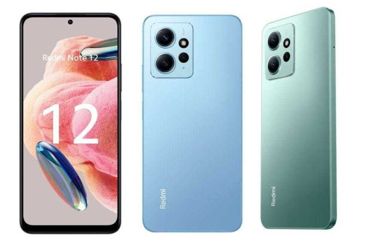 Jual Xiaomi Redmi Note 12 [4GB+3GB/128GB] [6GB+5GB/128GB] [8GB+5GB ...