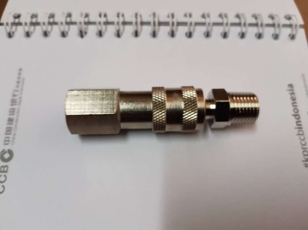 Promo quick coupler 1/4 in sith mini dental Diskon 23% di Seller Indah ...