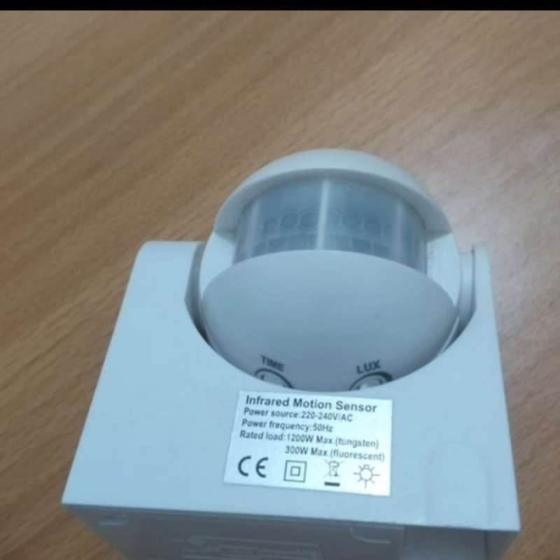Promo Sensor Gerak Infrared Motion Sensor Model Tempel Diskon 23% di ...