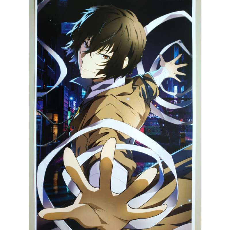 Promo Poster Anime Bungou Stray Dogs 4 Dazai Osamu Merchandise Diskon ...