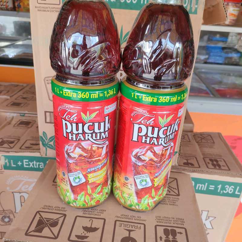 Jual Teh Pucuk Harum Manis Ukuran 1 Liter (6 Btl) Di Seller Titinrafy99 ...