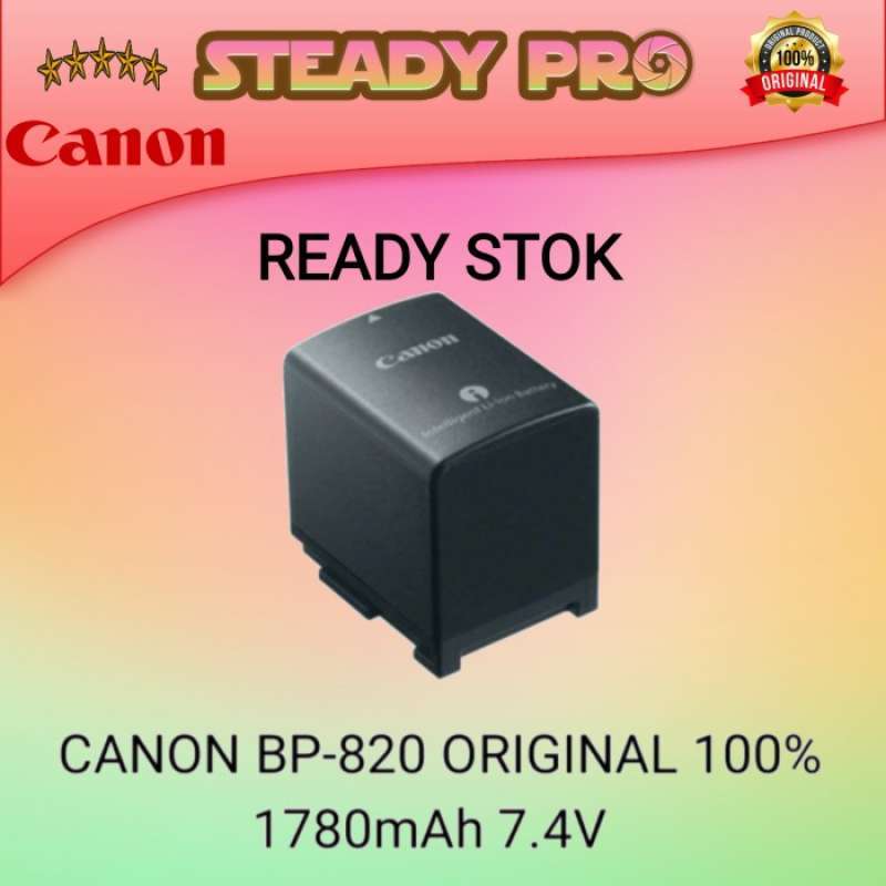 Jual BATERAI CANON BP-820 / BATTERY CANON BP-820 CANON XA11 ORIGINAL ...