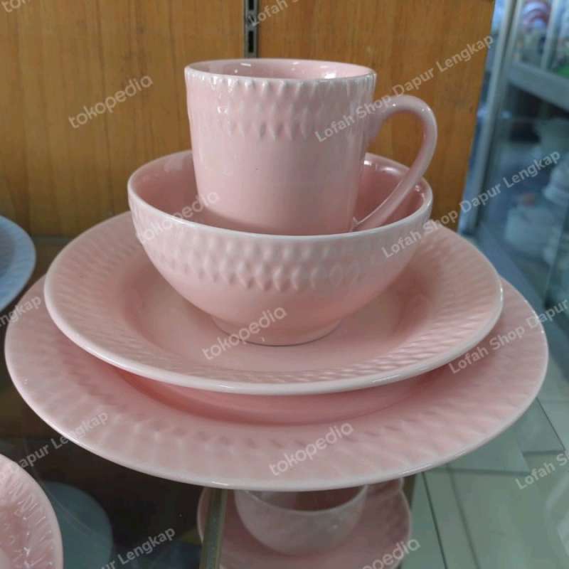 Promo Dinner set keramik porcelain/piring makan set/piring makan set ...