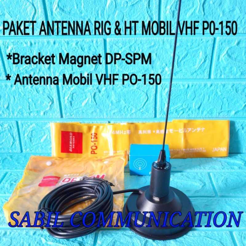 Promo PAKET ANTENA RADIO RIG MOBIL VHF PECUT LARSEN PO150 VHF 136 - 174 MHZ Diskon 23% di Seller ...