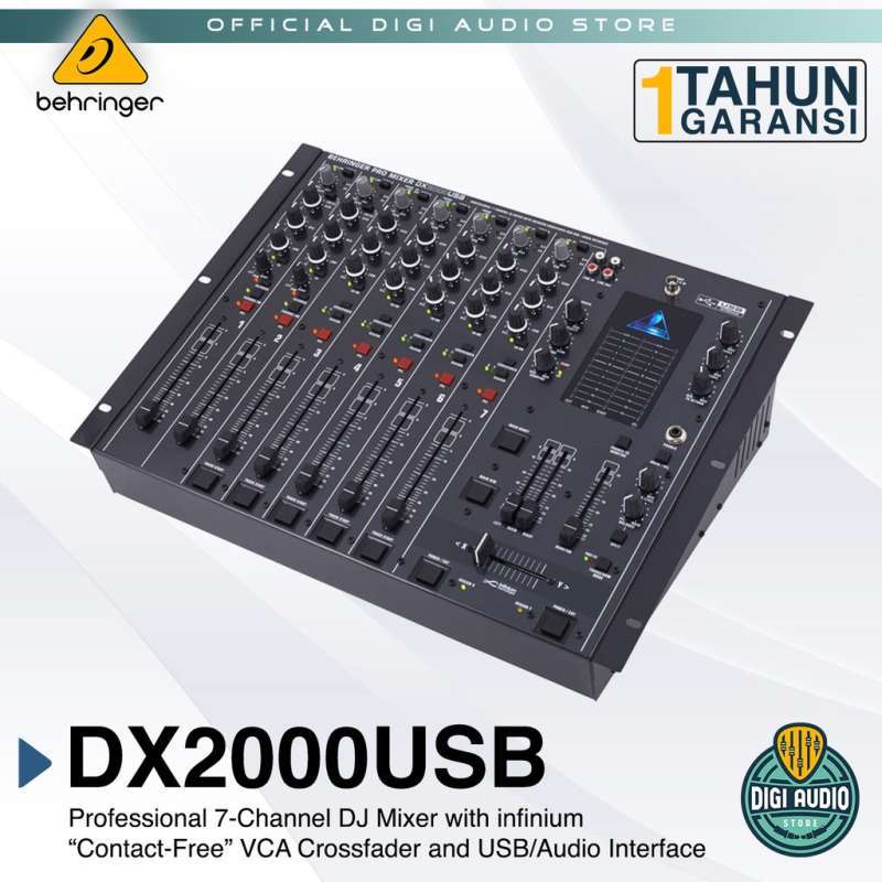 Jual Behringer Pro Mixer Dj Dx2000usb [ Dx 2000 Usb ] Disc Jockey Di ...