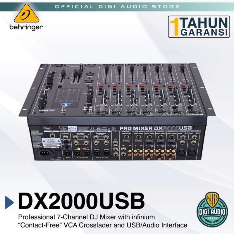 Jual Behringer Pro Mixer Dj Dx2000usb [ Dx 2000 Usb ] Disc Jockey Di ...