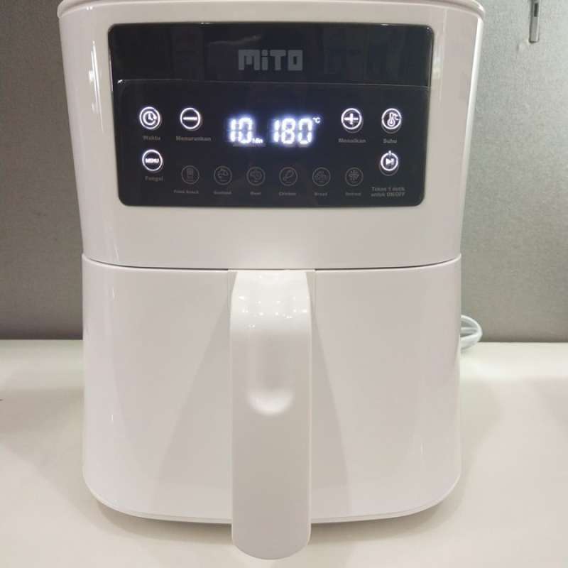 Jual Mito Digital Air Fryer Low Watt Af1 4 Liter Original Mito Digifry ...
