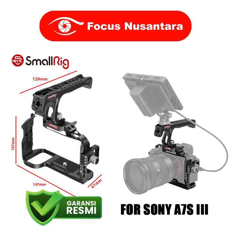 Promo Focus Nusantara - Smallrig Professional Cage Kit For Sony A7s Iii (3181) Diskon 5% Di ...