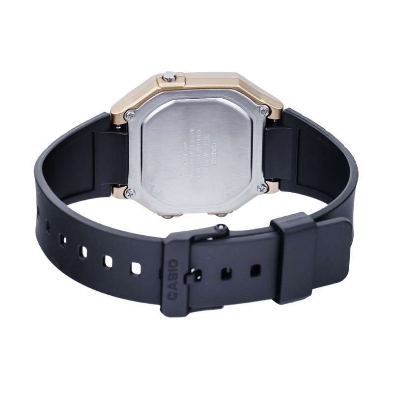 Promo Jam Tangan Pria Casio General W-217hm-9a Digital Dial Black Resin ...