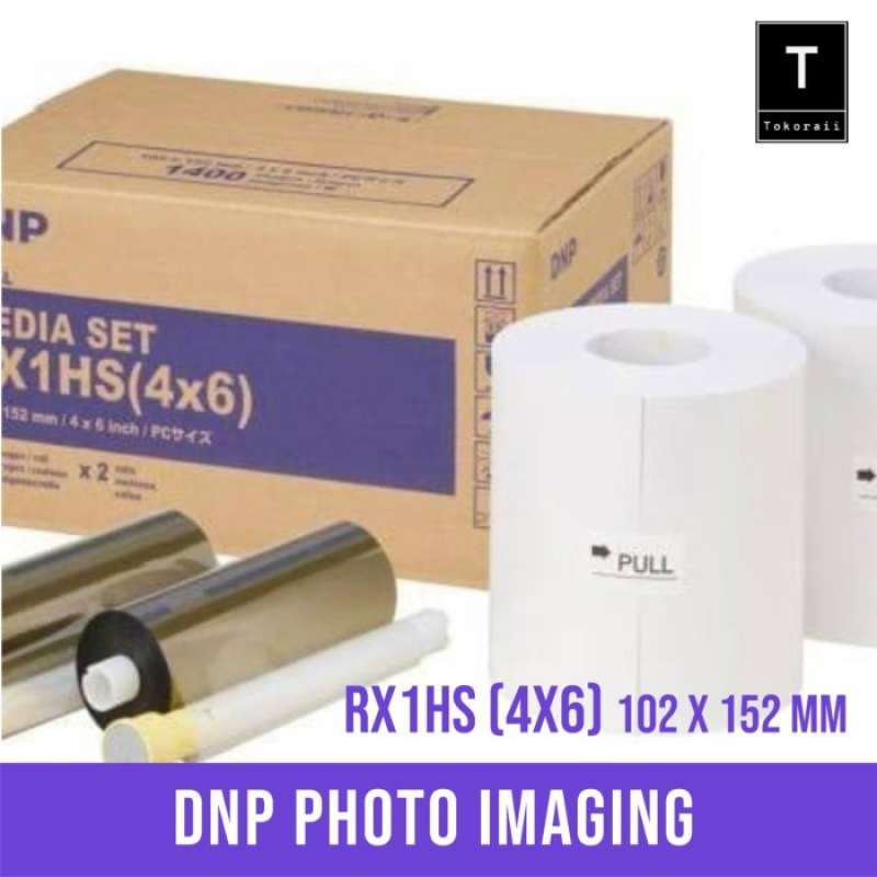 Promo Kertas Foto Dnp Fotolusio Untuk Photobooth Ds-Rx1 Ribbon Ukuran ...