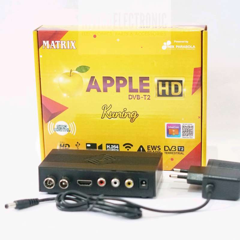 Jual Stb Matrix Dvb T2 Apple Kuning Original, Murah & Diskon Juni 2024 ...