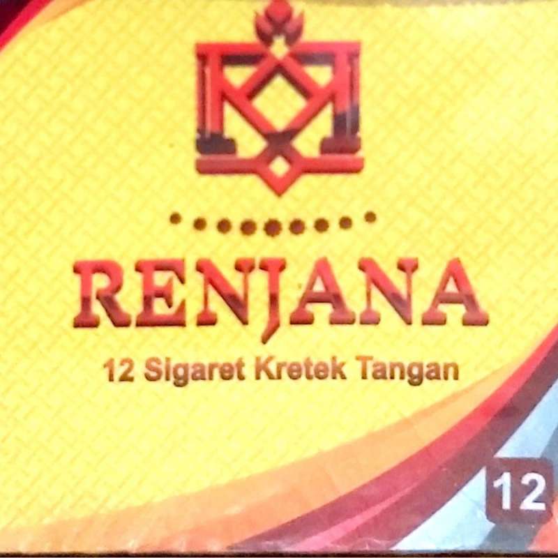 Jual Rokok Renjana (produksi Sejuk Alami Malang) 1 Press Isi 10 Pak, 1 ...
