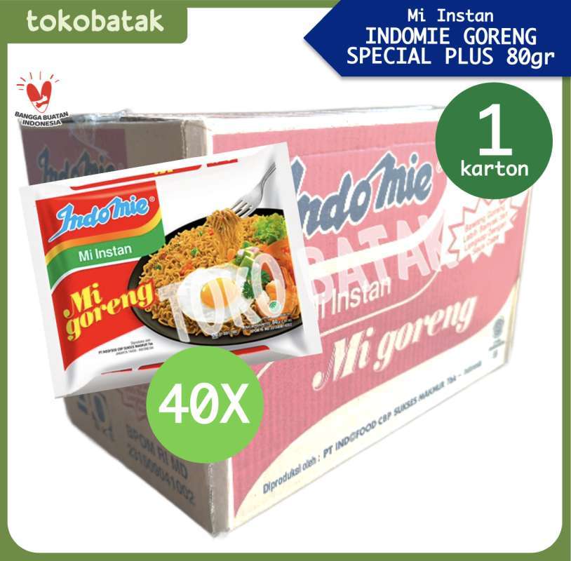 Promo Indomie Special Plus 80 Gr Mi Instan Goreng [40 Pack] Diskon 11% ...