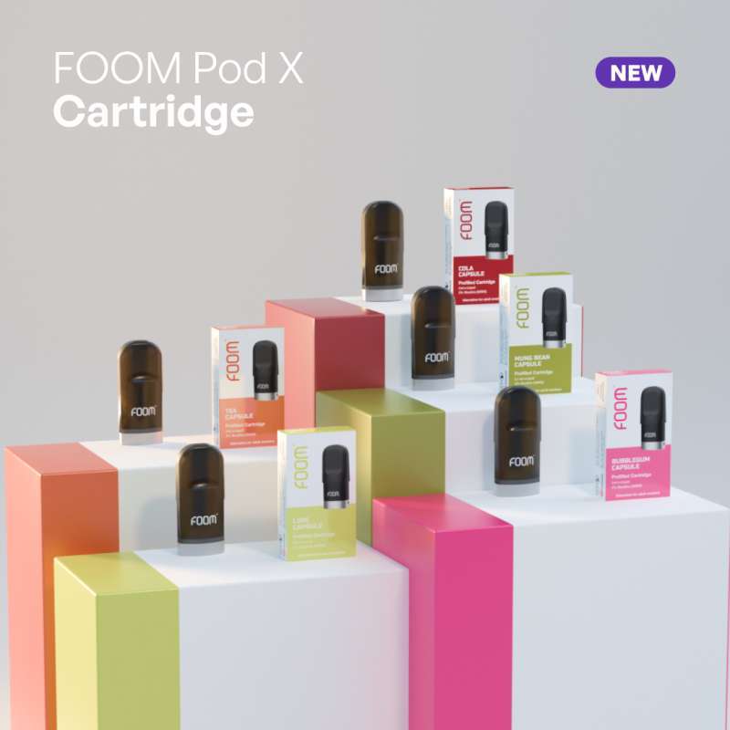 Jual Prefilled Cartridge Foom X - Tea Capsule Di Seller Foom Lab Global ...