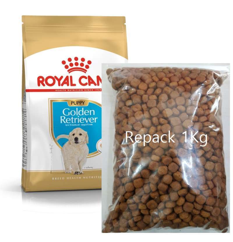 Jual Royal Canin Golden Retriever Puppy Repack 1Kg Dog Dry Food Makanan ...