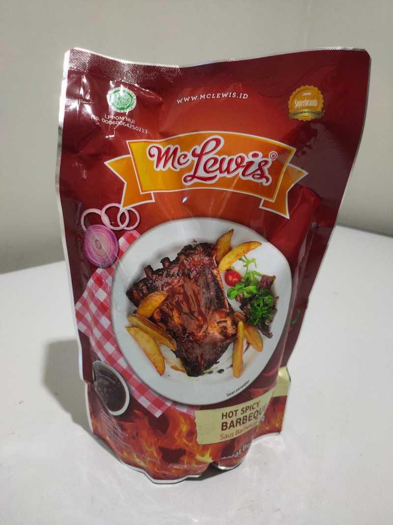 Jual MC Lewis Saus/Saos Barbeque/Saus Hot Spicy Barbeque/BBQ Sauce 1 Kg ...