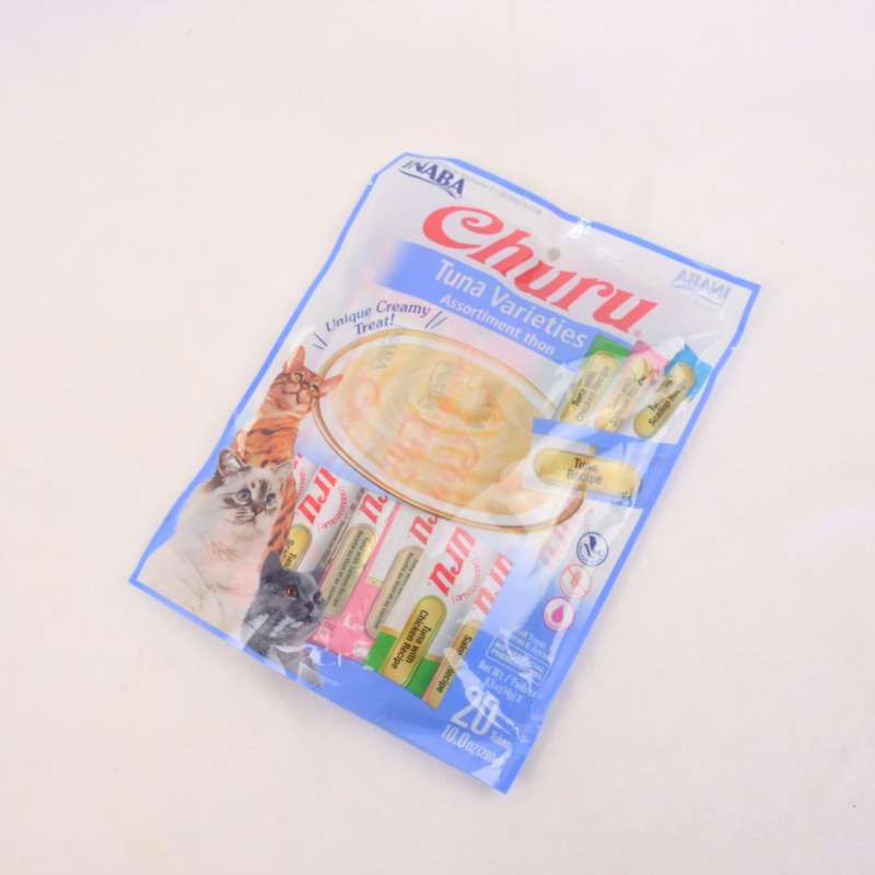 Jual Inaba Snack Kucing Usa621 Churu Tuna Variety Bag 20pcs Di Seller ...