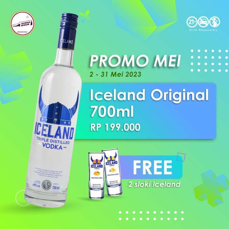 Jual Iceland Original 700mL FREE 2 Sloki Iceland di Seller Kawan Minum ...