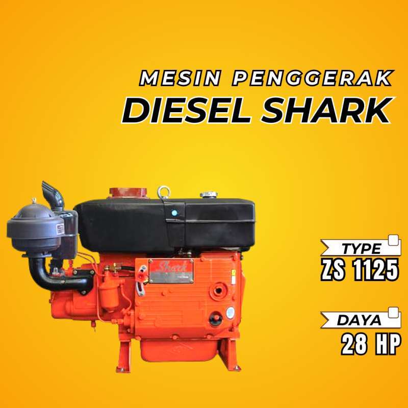 Jual Mesin Penggerak Solar 28 HP / PK SHARK ZS 1125 Hopper di Seller Bethesda Machinery ...