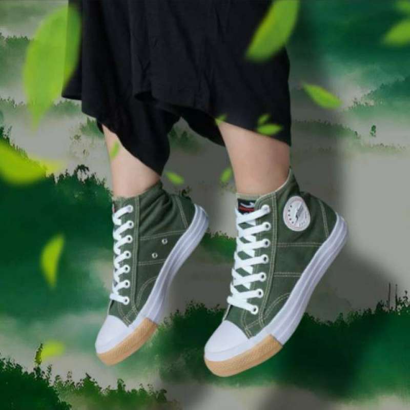Jual Sepatu Sneakers Pria - Classic Highcut (HC) Green - 40 di Seller ...