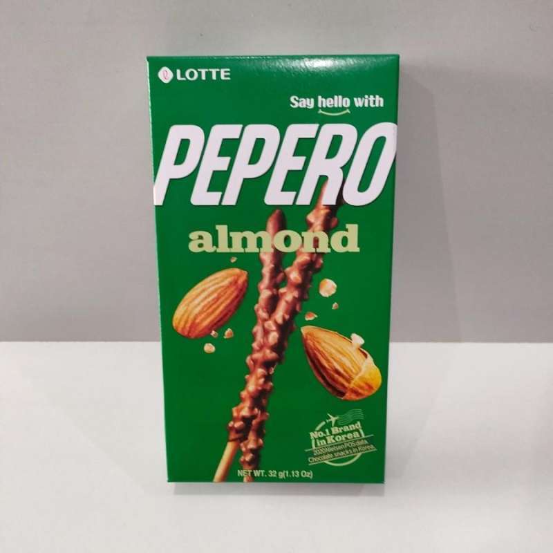Jual Lotte Pepero Biskuit Stik Cokelat Snack Korea All Varian Almond ...