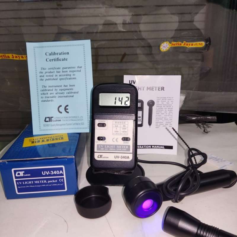 Jual Lutron Uv-340a Uv Light Meter ( Pocket Size Meter ) Di Seller Ksm Store - Meruya Selatan ...