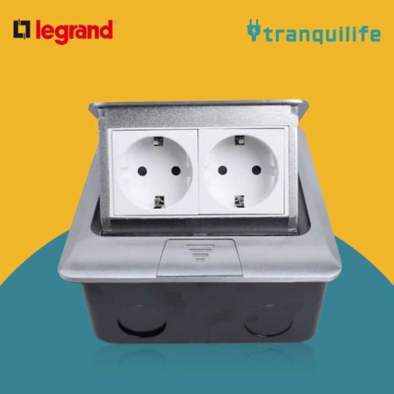 Promo Legrand Stop Kontak Lantai Meja Tanam 4 Modul Colokan 2 Terbaik ...