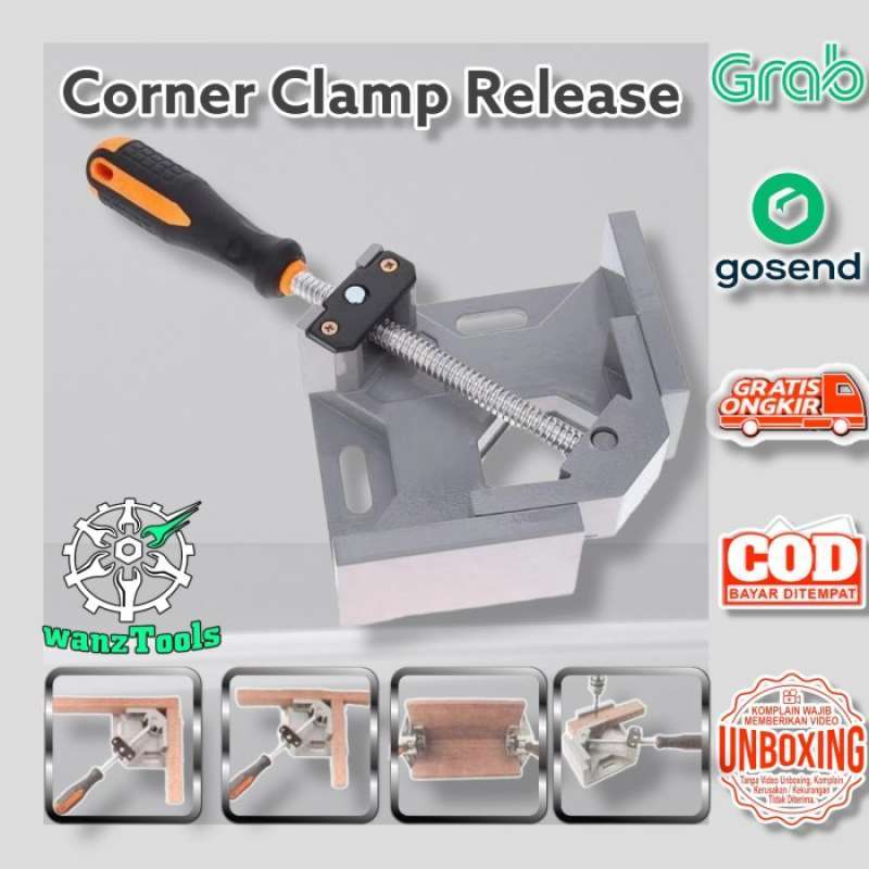 Jual Klem Clamp Kayu Sudut Siku - Swing Jaw Corner Clamp di Seller KSM ...