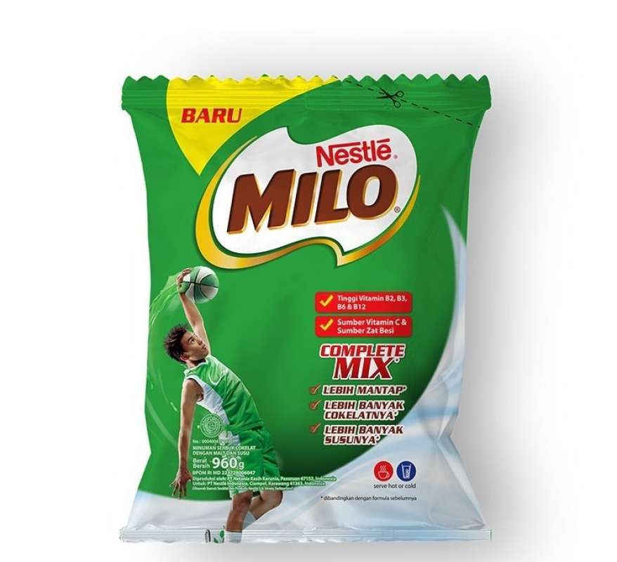 Jual NESTLE Milo Complete Mix Minuman Bubuk Rasa Coklat by Nestle ...