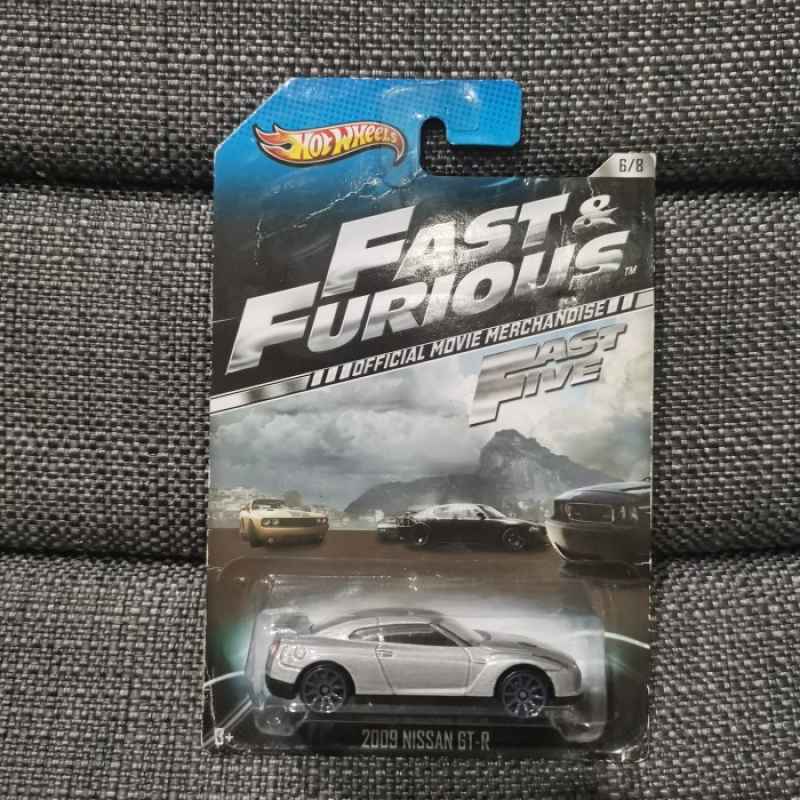 Promo Hot Wheels Nissan GTR R35 FNF Official Movie Merchandise Fast ...