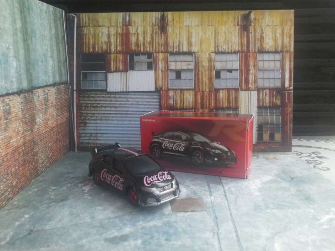 Promo Tomica Cool Drive Honda Civic Type R custom Coca Cola HK Market ...