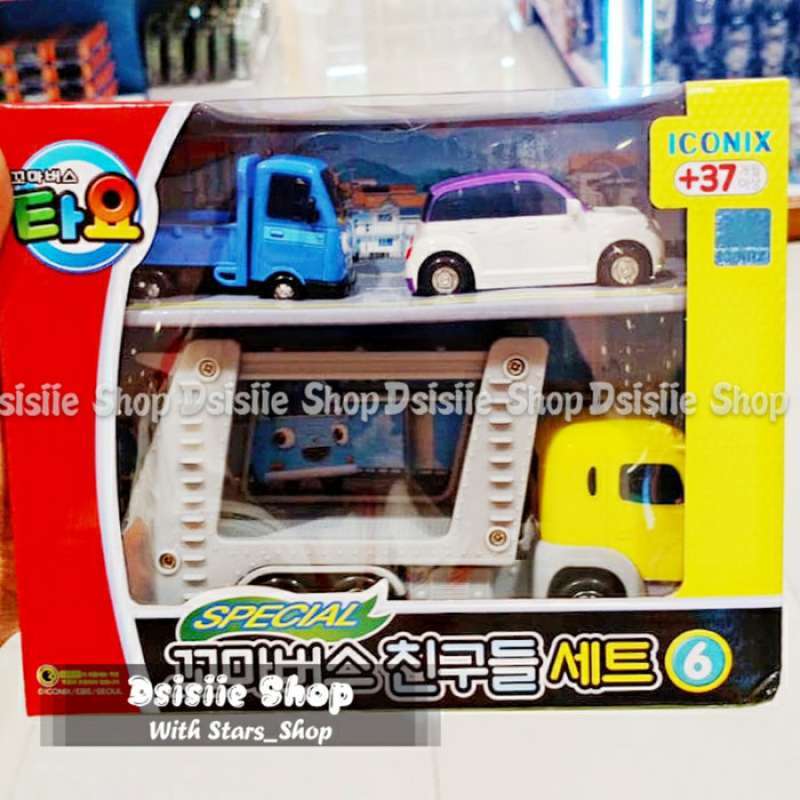 Promo Tayo The Little Bus Carry And Friends Iconix Original / Mainan ...